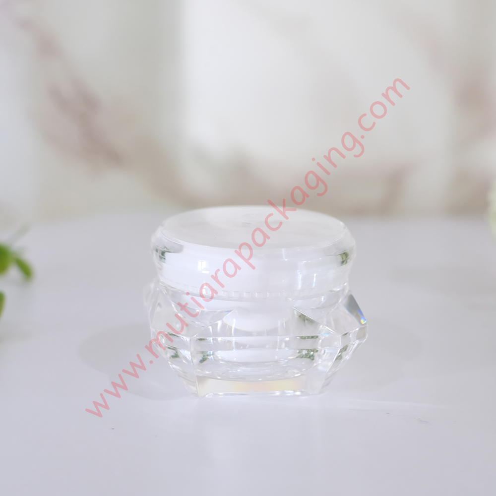 jual kemasan kosmetik pot diamond 15gr murah serta berkualitas